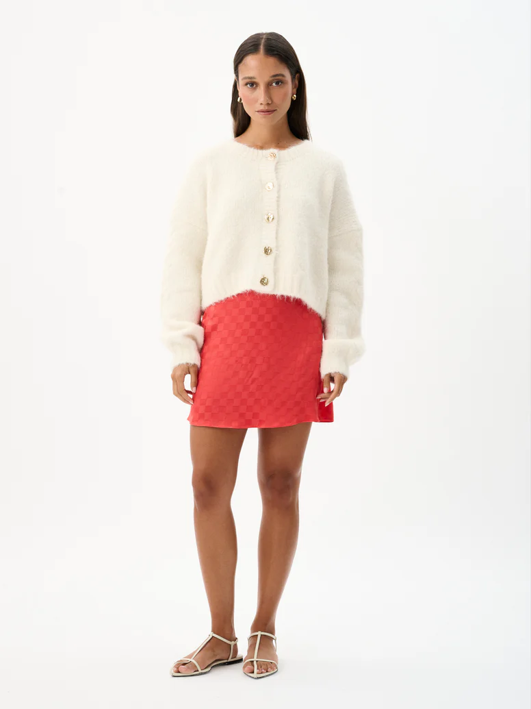 Clara Mini Skirt | Chilli | ROAME | Harry&Gretel