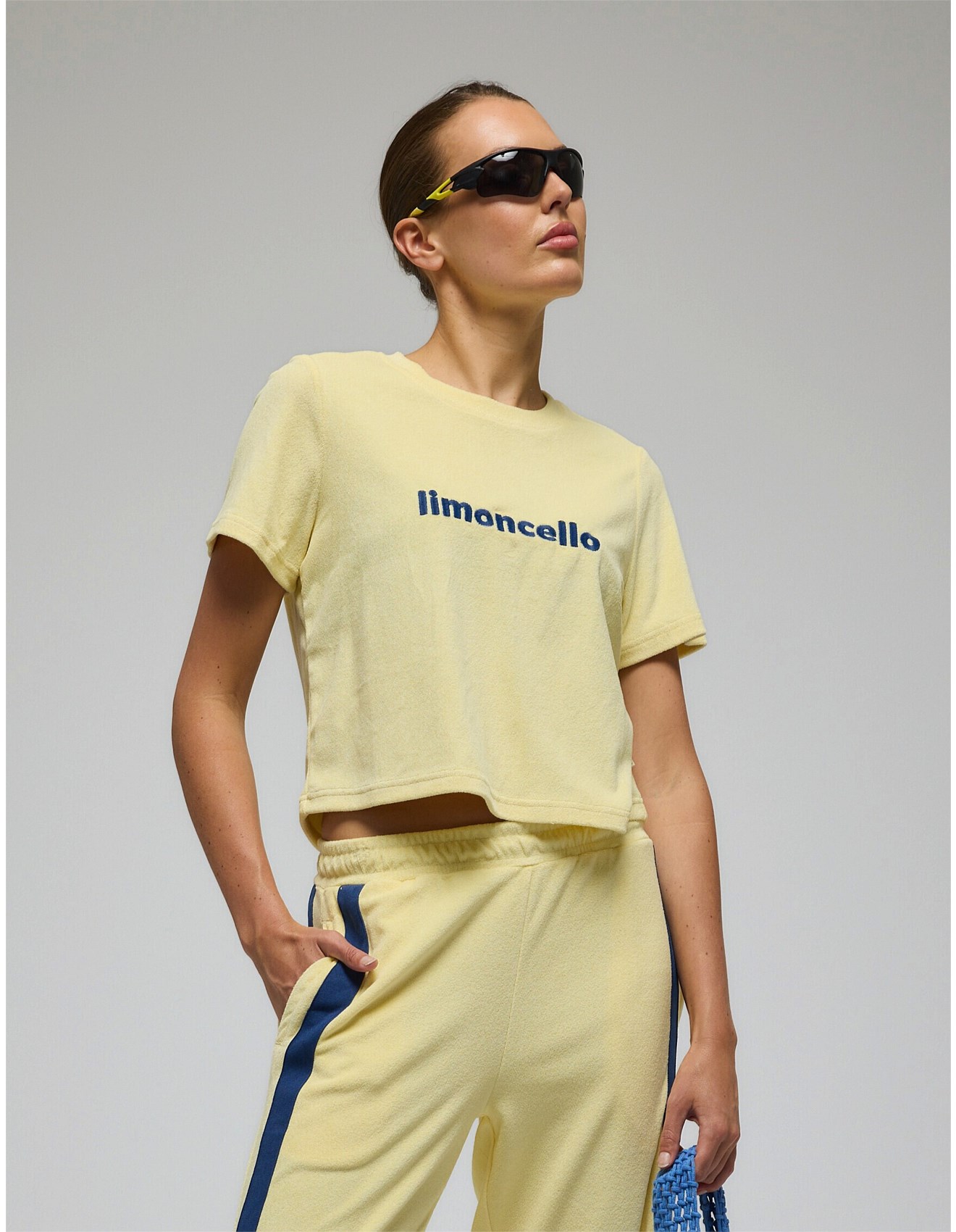 Limoncello Terry Tee | Lemon | Araminta James | Harry&Gretel