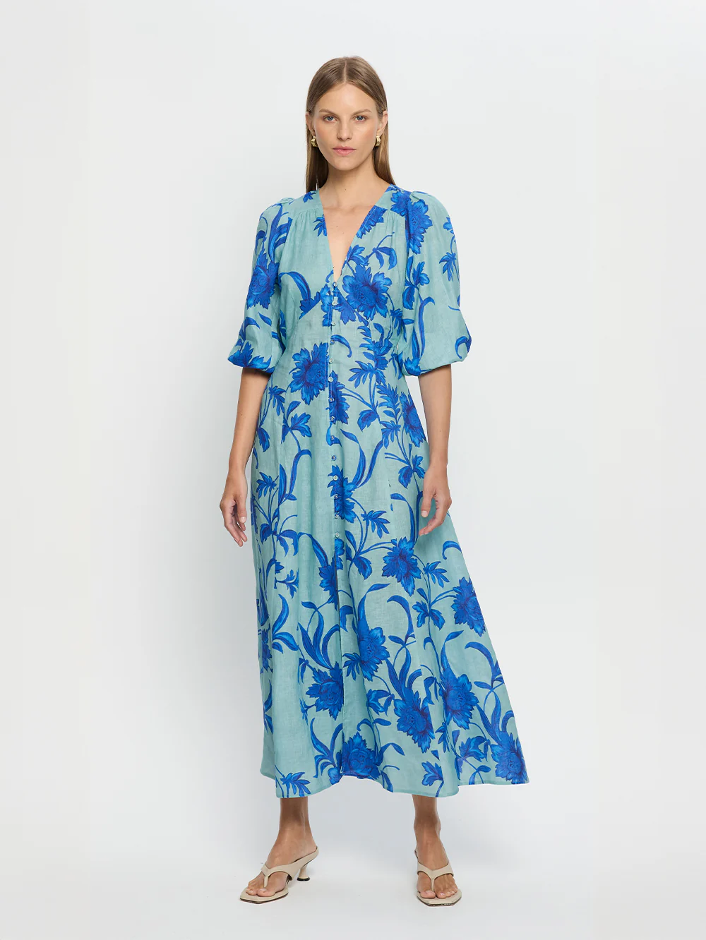 Juniper Maxi Dress | Cobalt Blue | Kivari | Harry&Gretel
